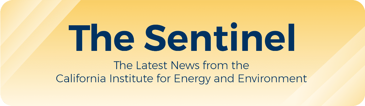 Sentinel Newsletter - California Institute for Energy and Environment ...
